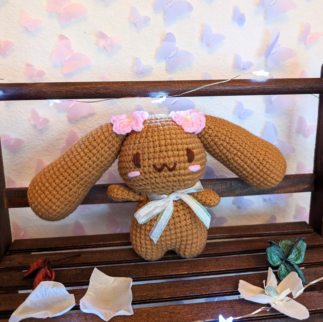 Mocha Cinna Roll Family Crocheted Plushie Mocha Anime Plush Animal ...