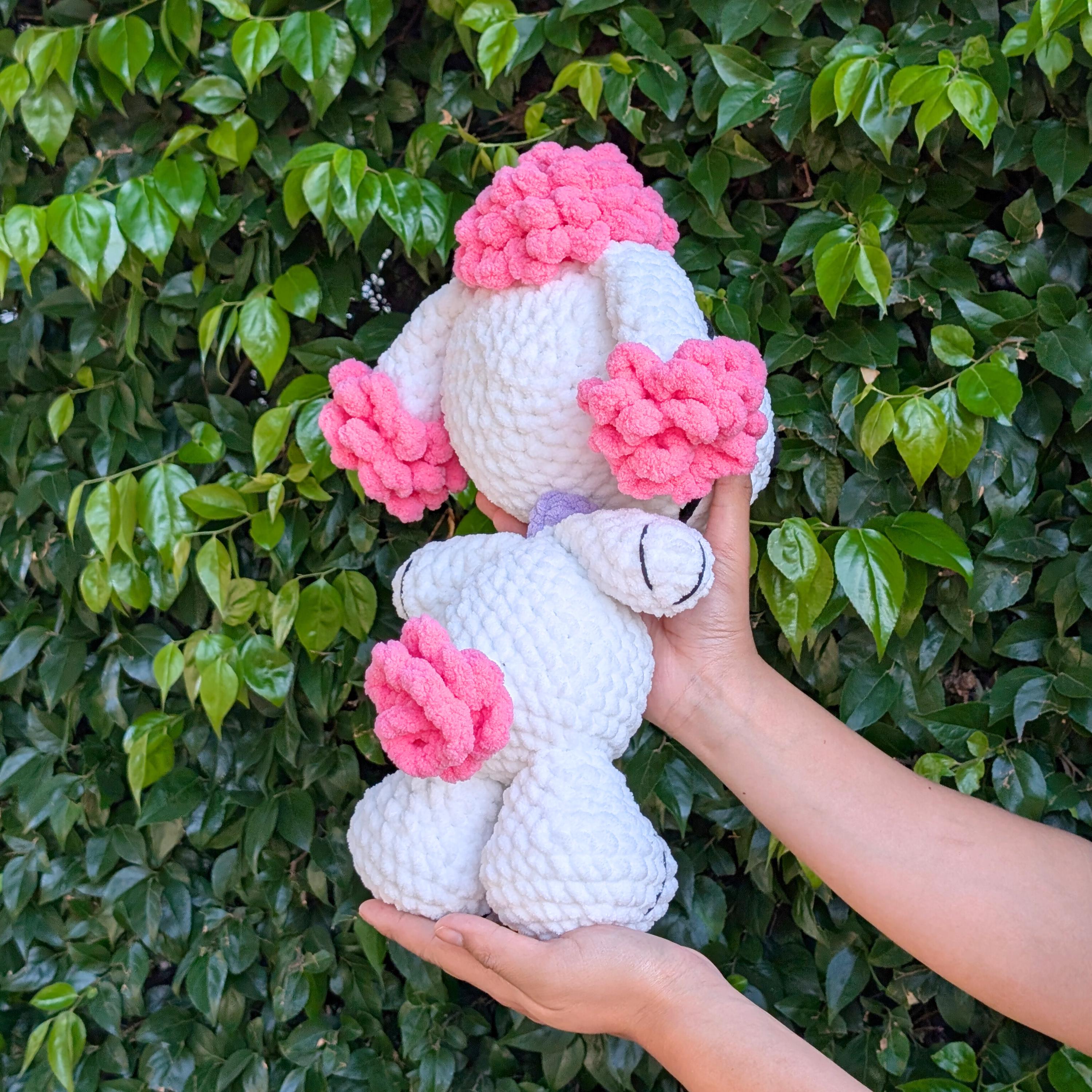 Fifi Poodle Snoop Girlfriend Crocheted Plush | Kid Friendly Animal ...