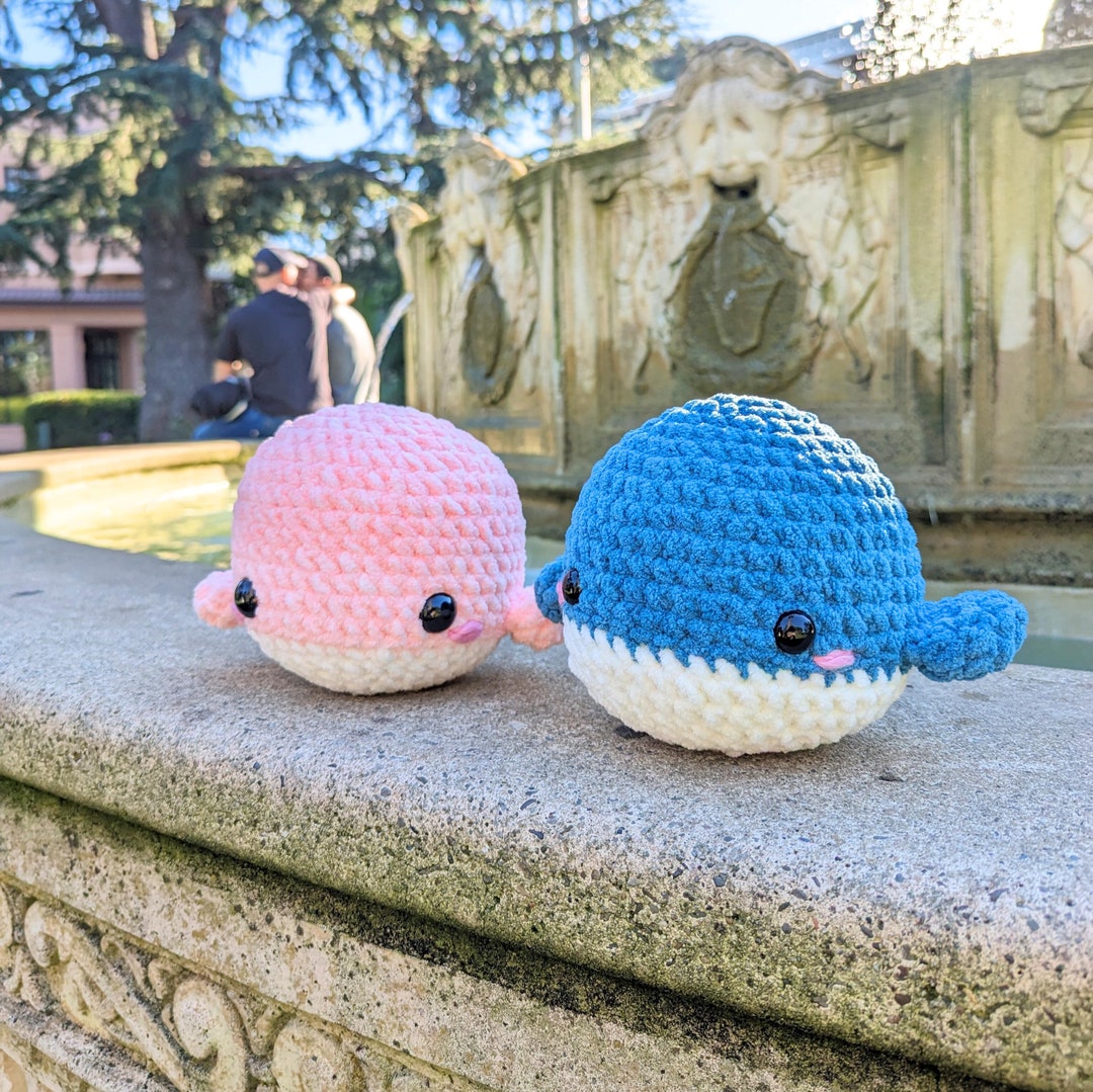 Whales Crocheted Plush | Sea Animal Plushies | Cute Animal | Handmade ...