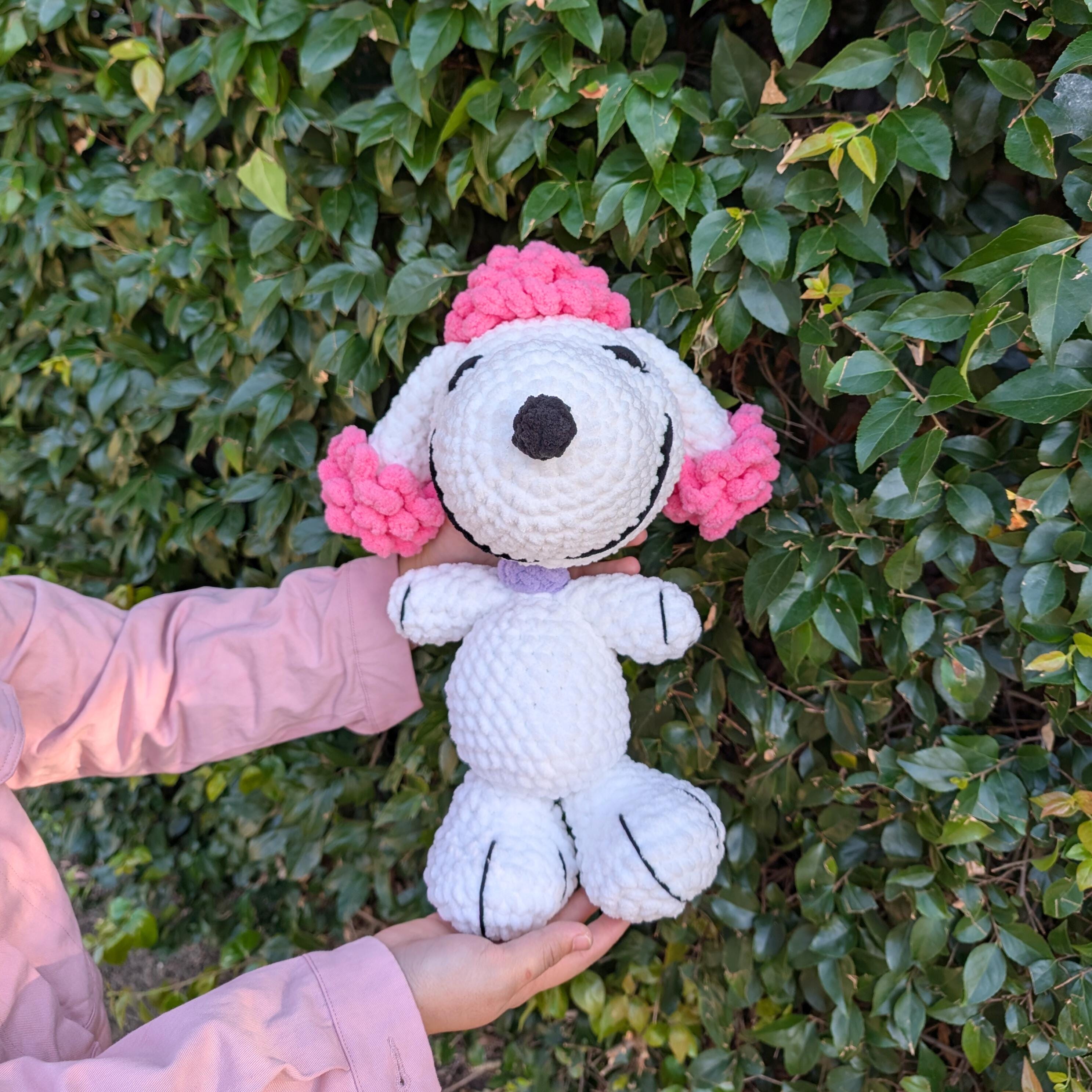 Fifi Poodle Snoop Girlfriend Crocheted Plush | Kid Friendly Animal ...
