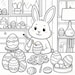20 Pages Easter Fun Coloring Book for Kids and Adults Printable Digital ...