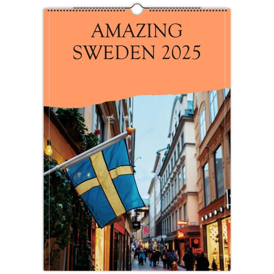 Amazing Sweden 2025 Wall Calendar – Discover Stunning Landscapes Rich ...