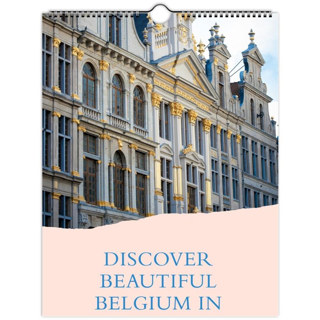 Beautiful Belgium 2025 Wall Calendar – Discover Stunning Belgian Cities ...