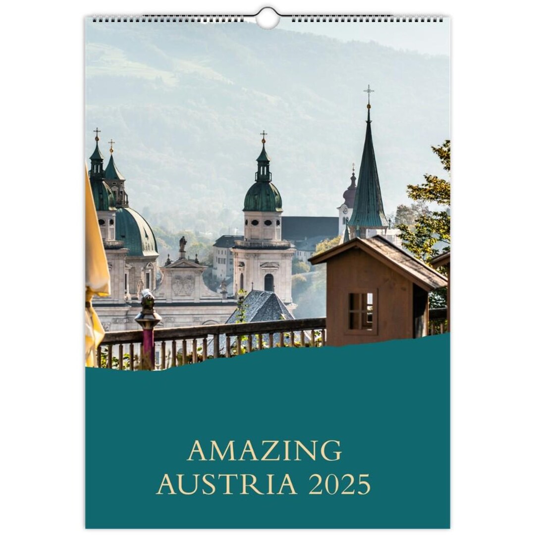 Beautiful Austria 2025 Wall Calendar – Explore Majestic Alpine ...