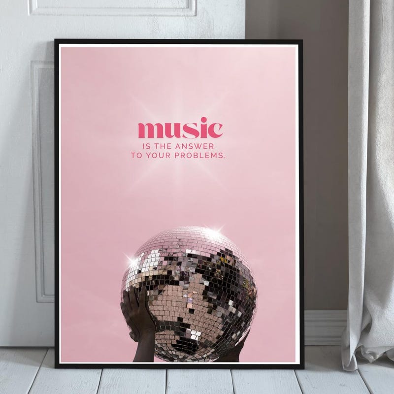 Music Poster - Etsy