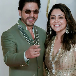 Handmade Traditional Ambani Wedding Sharukh Khan Style Sherwani ...