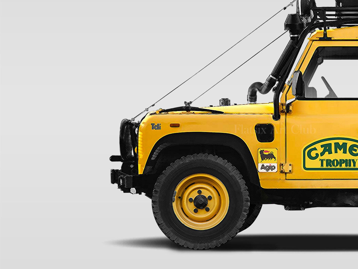 Land Rover Defender Camel Trophy Sketched Wall Art - Etsy