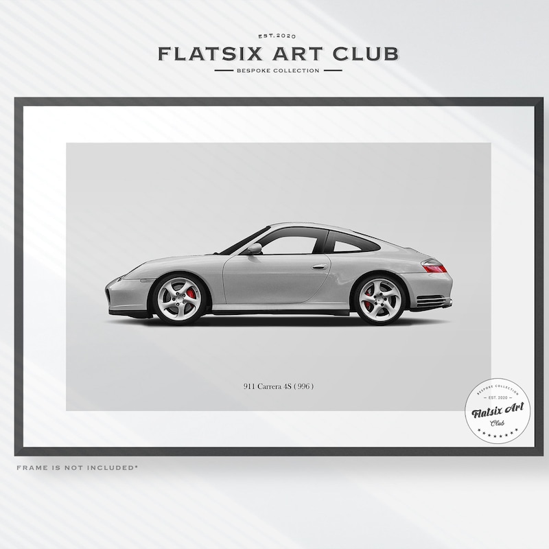 Porsche 996 Green - Etsy