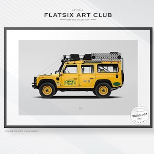 Land Rover Camel Trophy Poster - Etsy