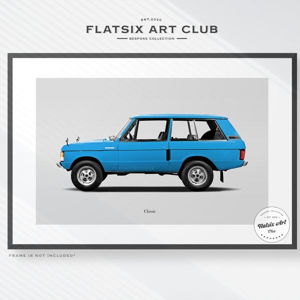 Range Rover Wall Art - Etsy