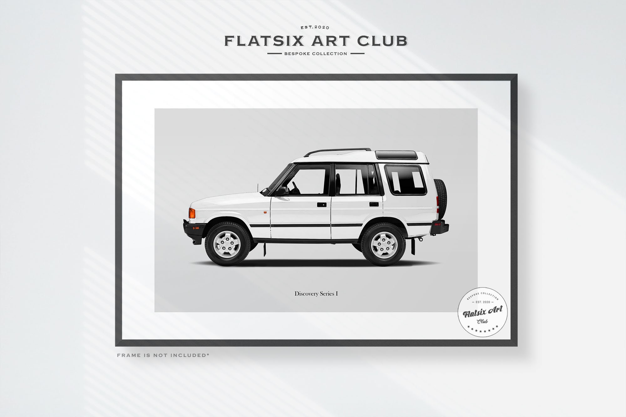 Land Rover Discovery Series I Sketched Wall Art Multi-colour - Etsy