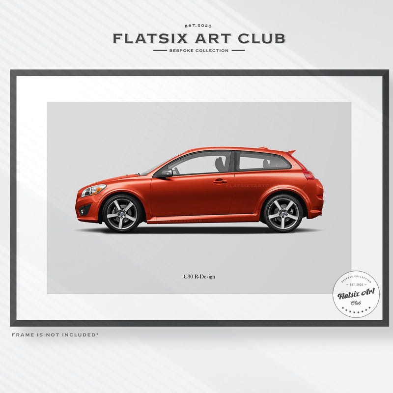 Volvo Red Posters - Etsy