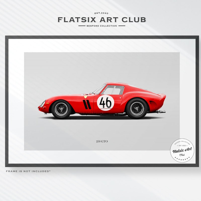Ferrari Gto Poster - Etsy