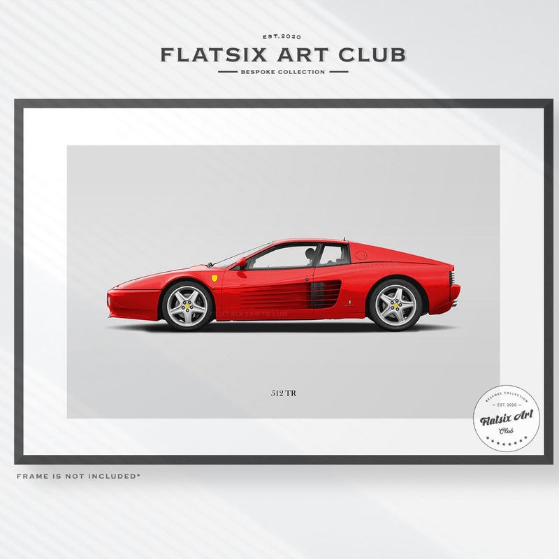 Ferrari 512 Poster - Etsy