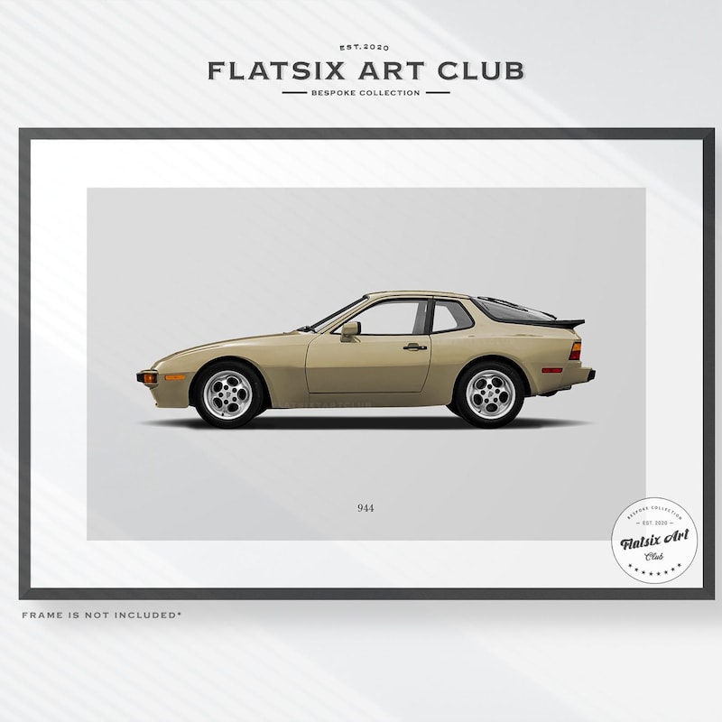 944 Turbo Wall Art - Etsy