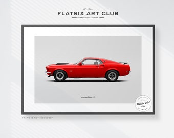 Ford Mustang Boss 429 - Etsy