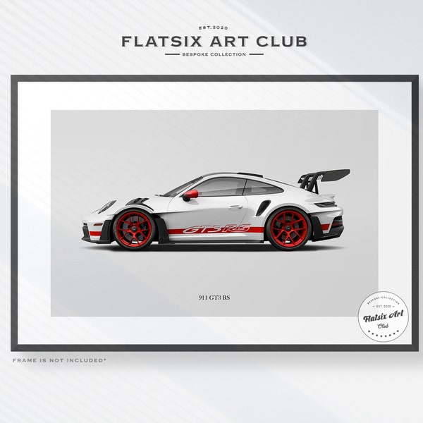 Porsche 911 Gt3 Wall Poster - Etsy