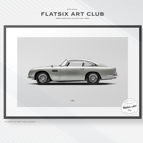 James Bond Db5 Poster - Etsy