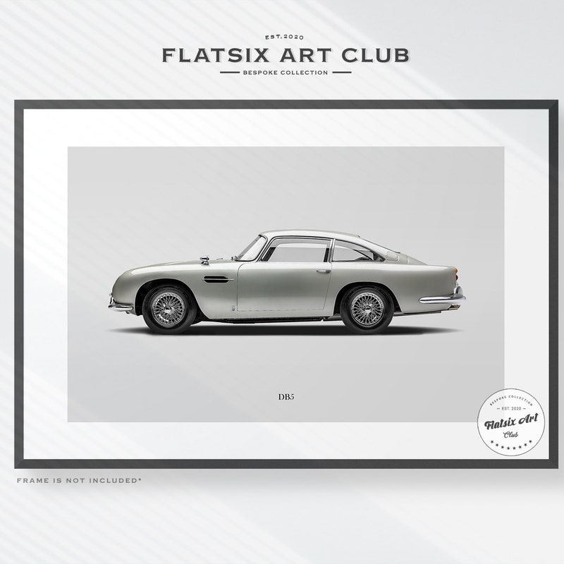 James Bond Db5 Poster - Etsy