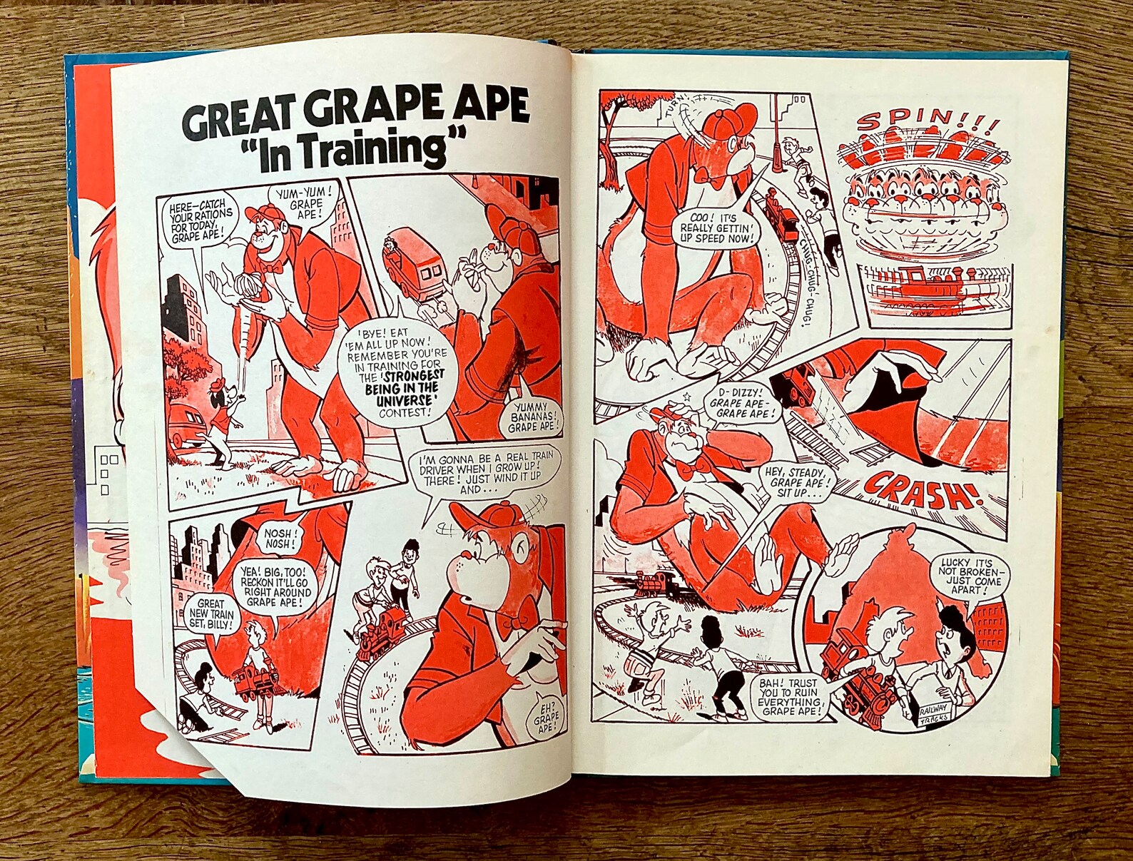 Very Good Copy of ‘the Great Grape Ape and Boss Cat’ Annual - Etsy