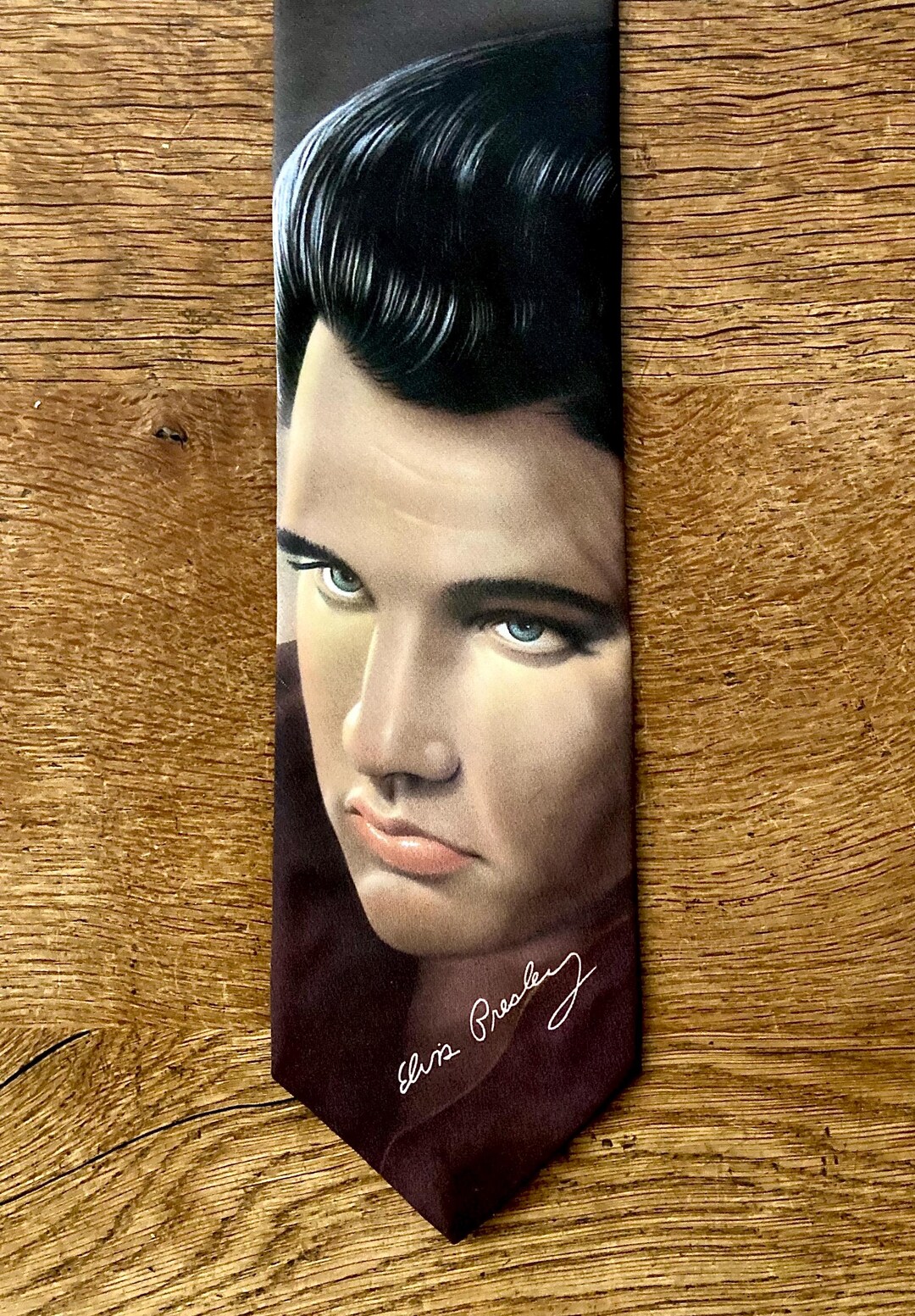 Exclusive ‘elvis Signature’ Mens Necktie by Ralph Marlin. - Etsy
