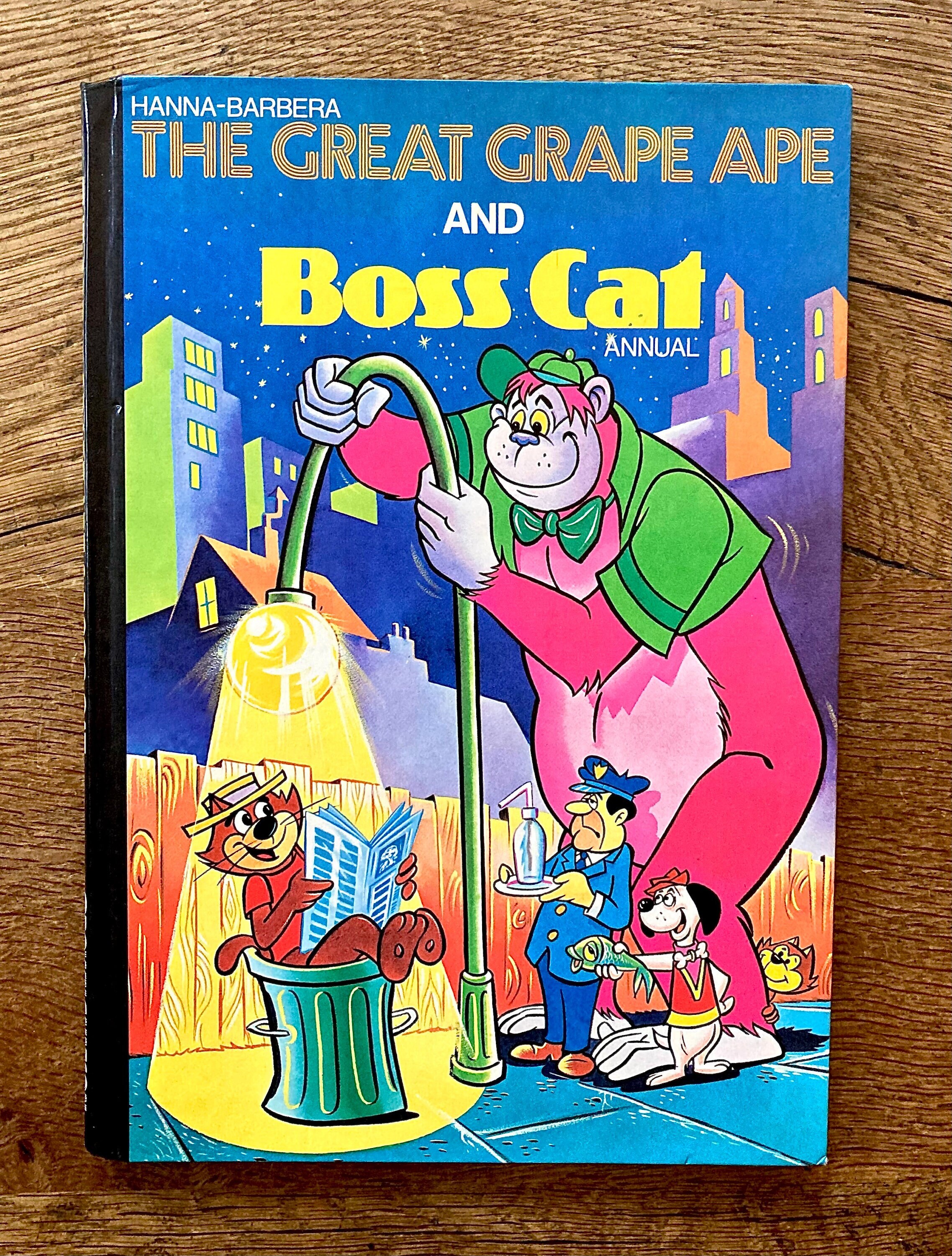 Very Good Copy of ‘the Great Grape Ape and Boss Cat’ Annual - Etsy