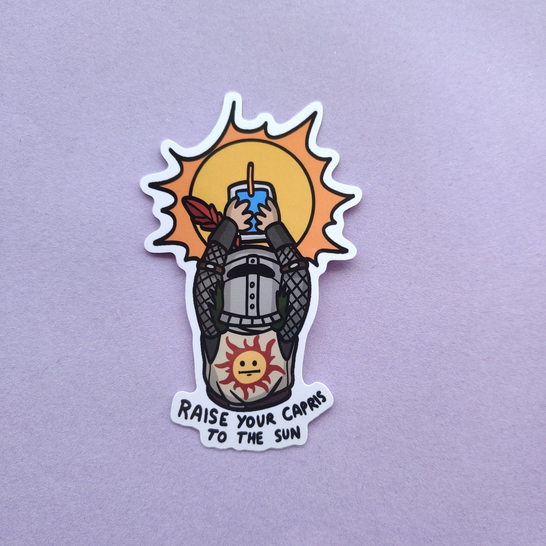 Dark Souls Capri Sun Sticker Vinyl Sticker Funny Sticker - Etsy