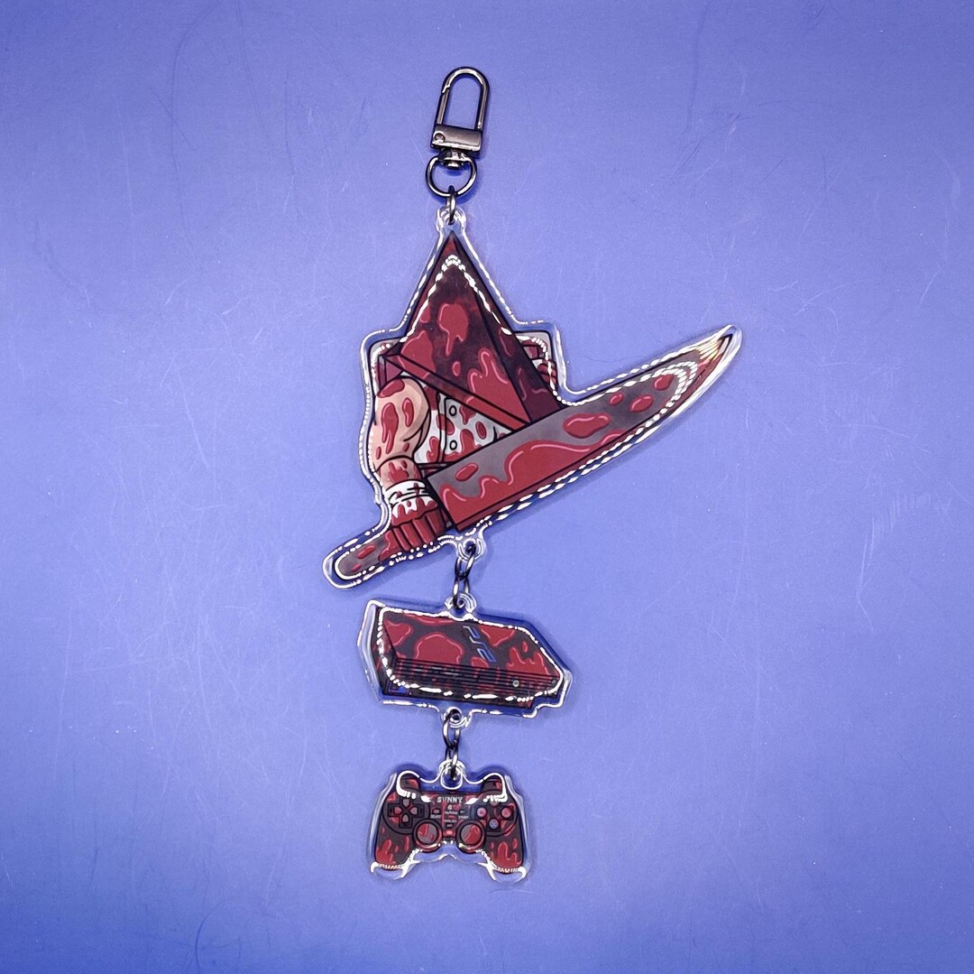 Pyramid Head | Silent Hill | PS2 | Connection Keychain - Etsy