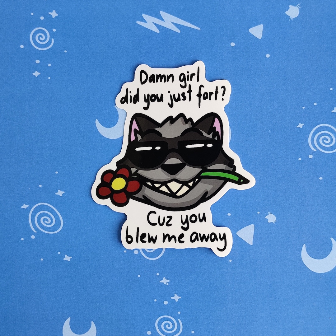 Damn Girl Sticker Vinyl Sticker Funny Sticker - Etsy