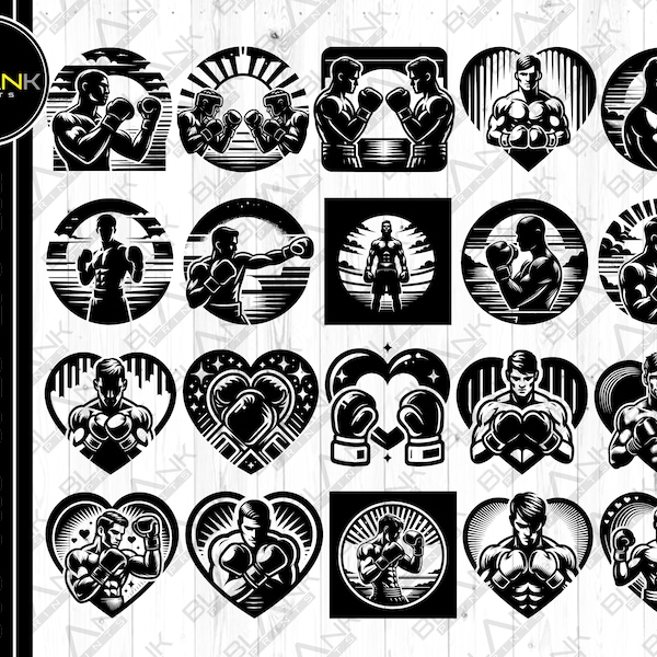 Boxing Bag Svg - Etsy