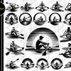 Crew SVG, Rowing SVG, Png, Jpg, Pdf, Crew Rowing Cut File, Cricuit ...