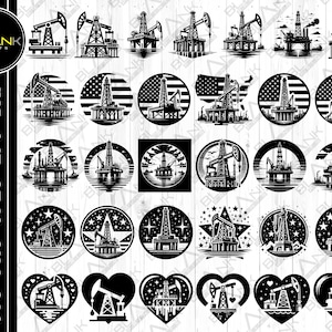 Workover Rig Svg - Etsy