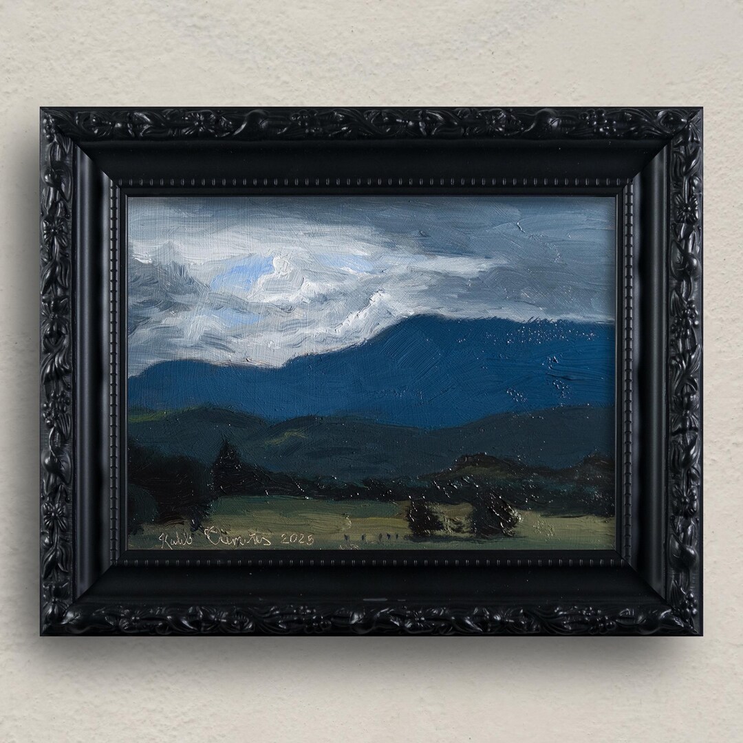 Small Original Landscape Oil Painting - 20x15cm 8x6 Inch - North ...