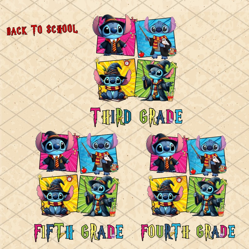 Stitch Back to School Png, Teacher Png, Stitch First Day of School ...