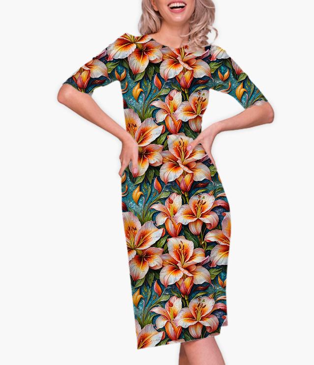 Orchid-themed Seamless Pattern Design - Elegant Floral Background for ...