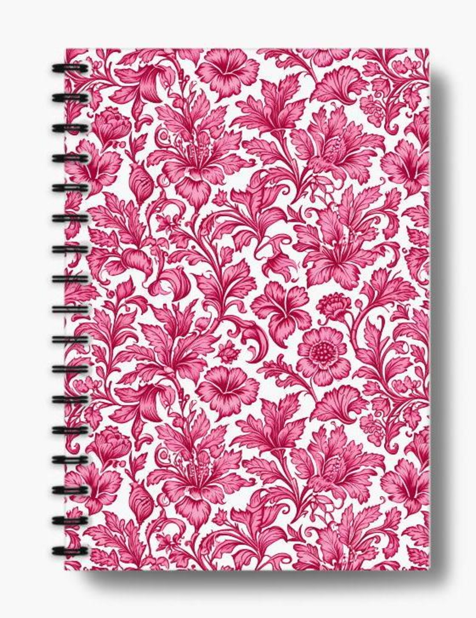 Pink Toile Seamless Pattern, Coquette Floral Pattern, Vintage Toile ...