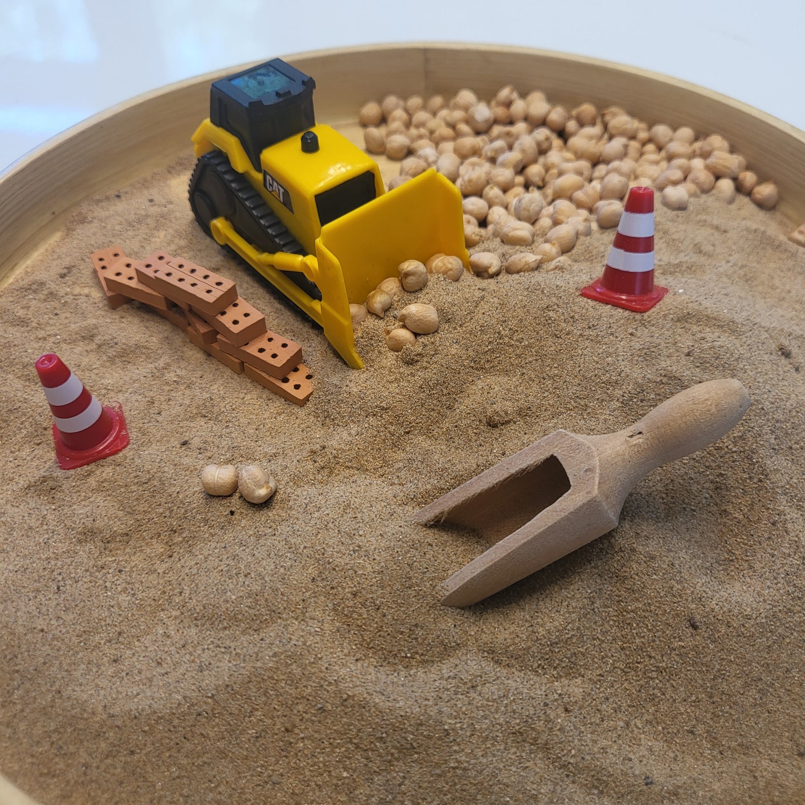 Construction Sensory Kit. Kids Messy Play Activity. Digger Tuff Tray ...