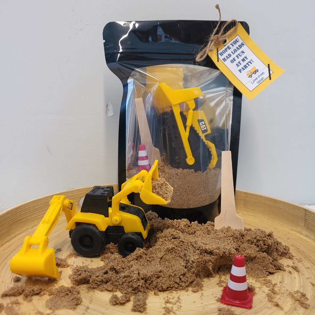 Construction Party Favour | Personalised Unique Pre-filled Party Bag ...