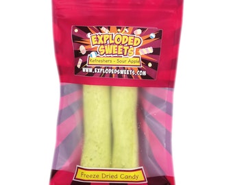 Refreshing Choos Strawberry Exploded Sweets Freeze Dried Candy UK - Etsy UK