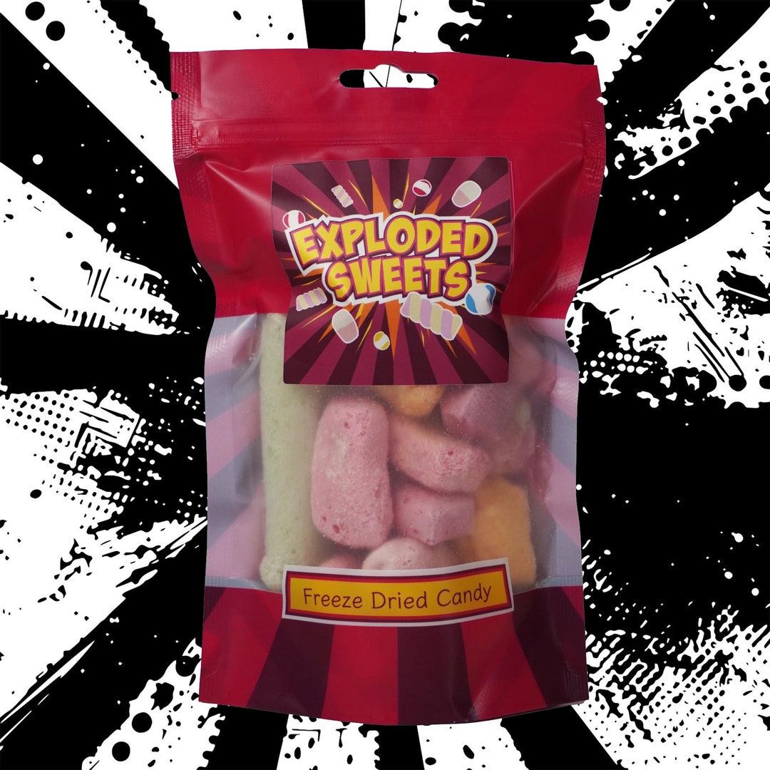 Fruity Mix Original Exploded Sweets Freeze Dried Candy UK Tasty ...
