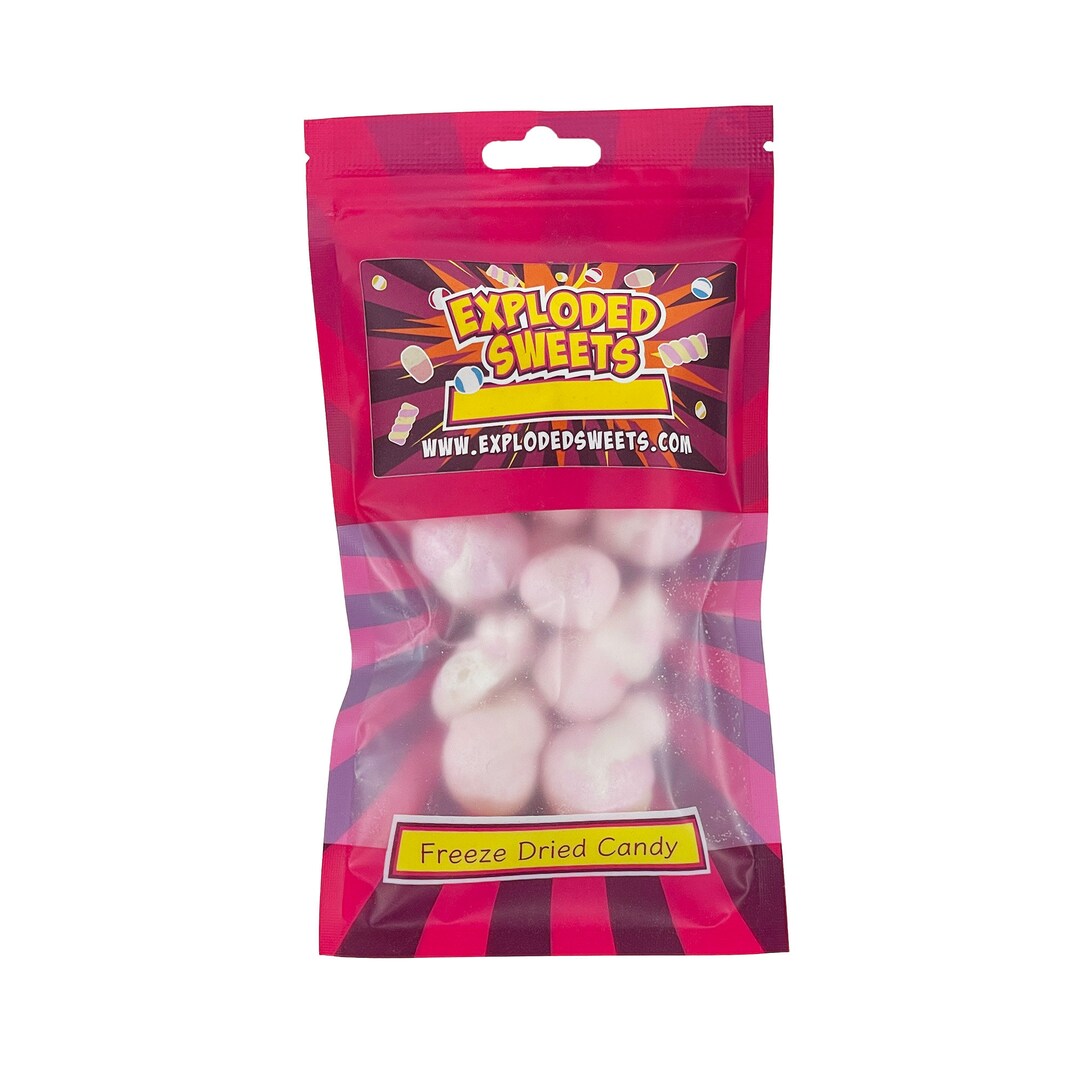 Juicy Bites Strawberry Exploded Sweets Freeze Dried Candy UK - Etsy