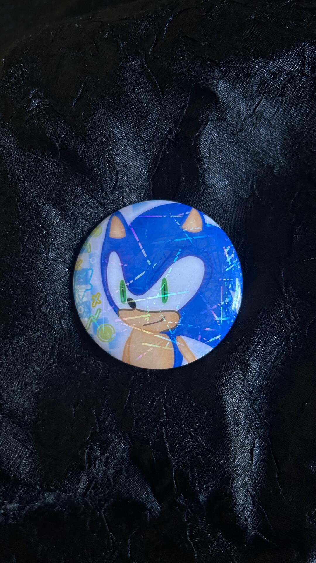 Sonic the Hedgehog Badge - Etsy