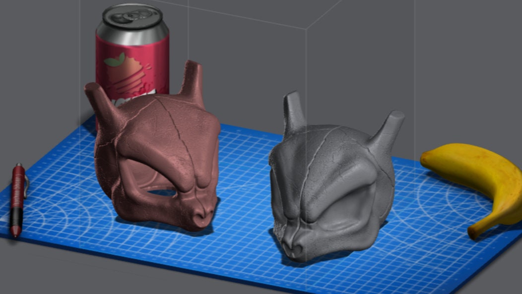 Mewtwo Pokemon Skull 3D Model for Resin and 3D Printing - Etsy