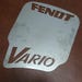 Fendt VARIO License Plate Holder - Stainless Steel Tractor Sign, Old ...