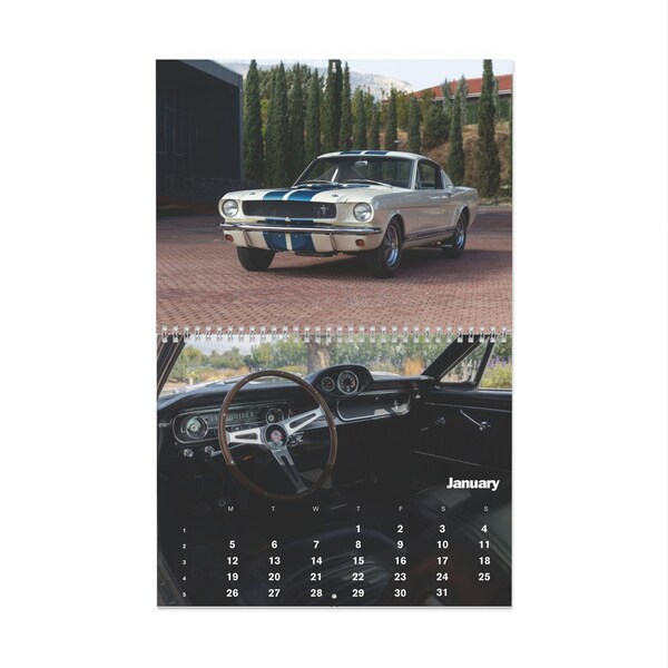 Ford Wall Calendar 2026 - Etsy