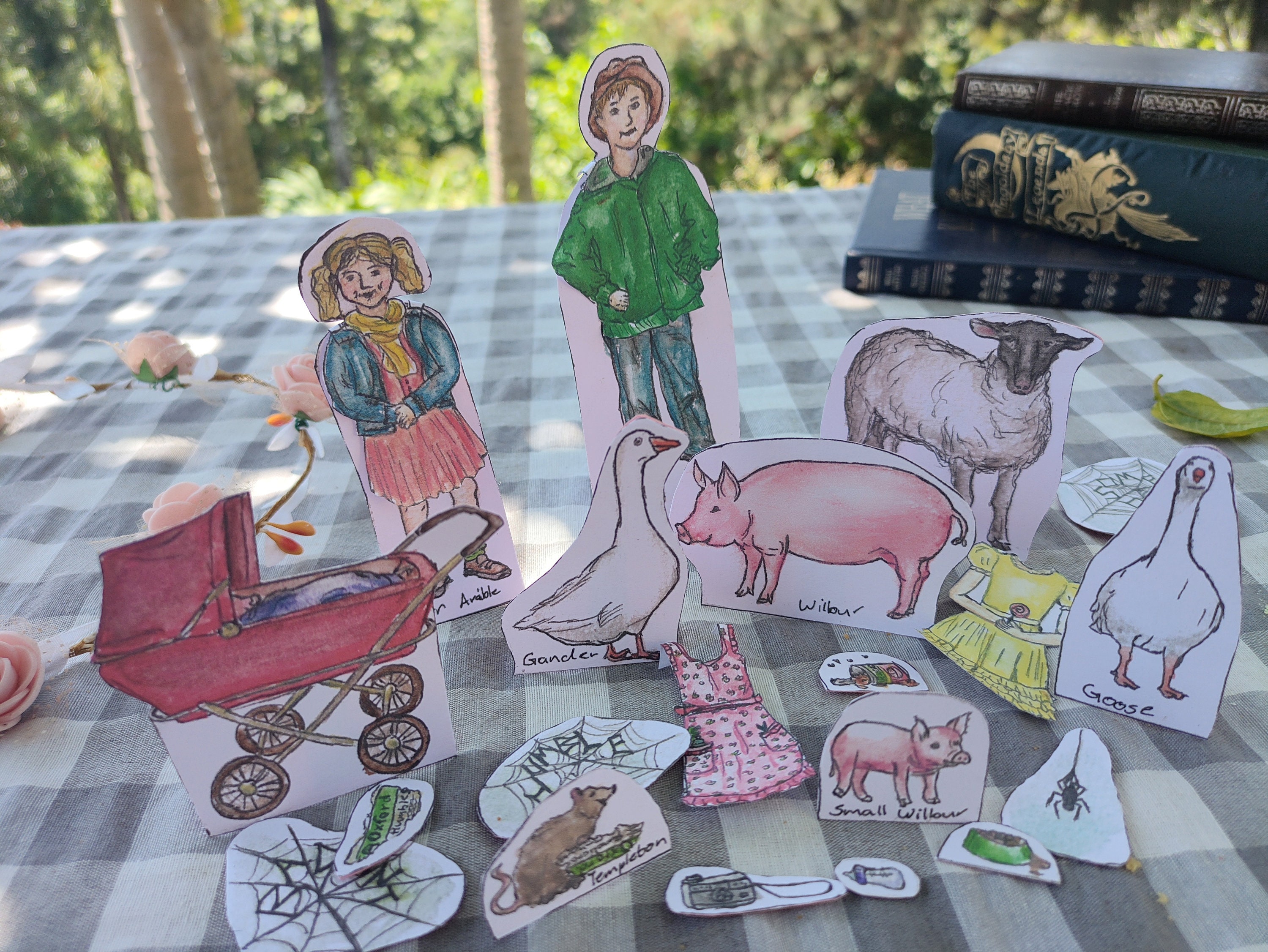 Charlotte's Web Classic Paper Dolls - Etsy