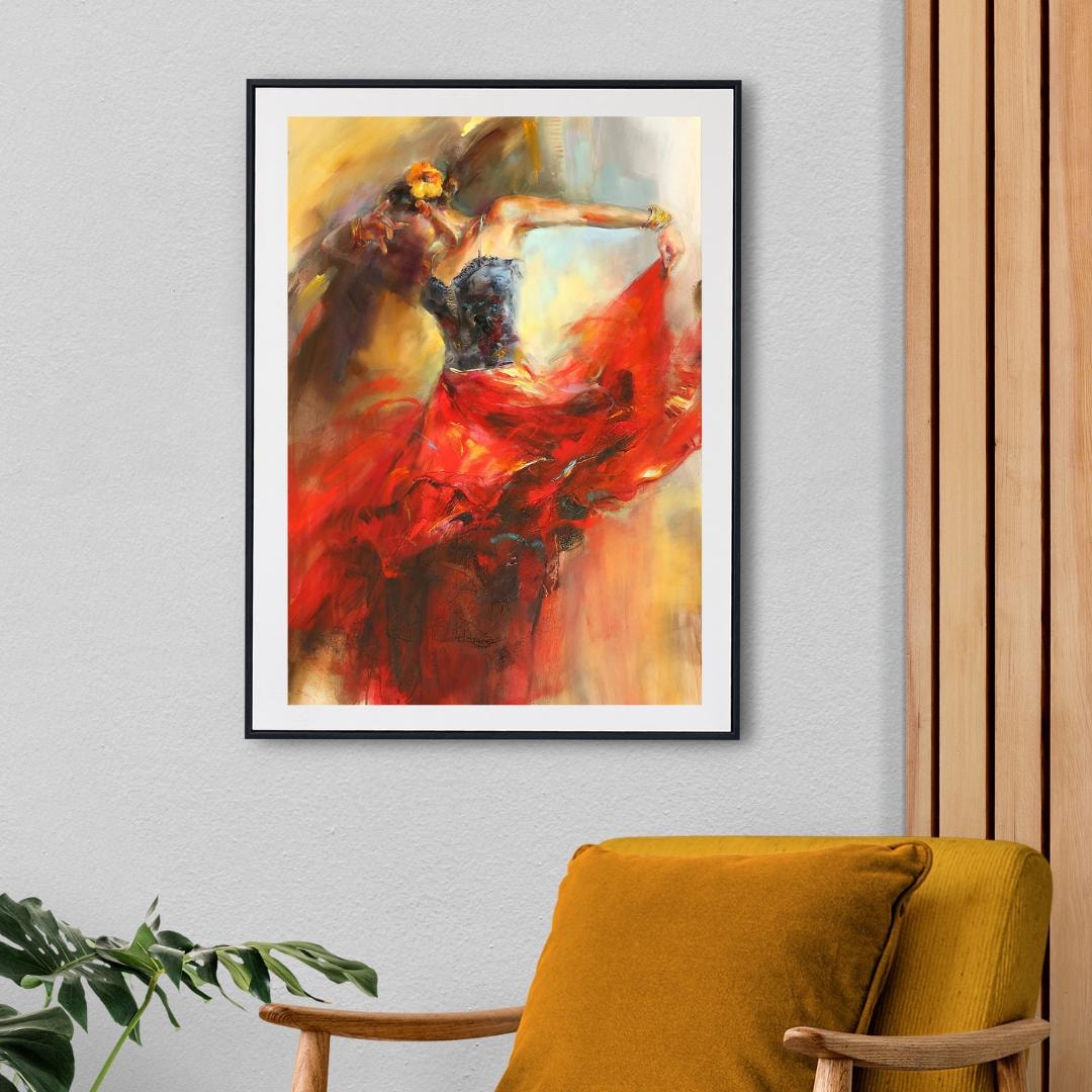 Flamenco Dancer Posters | Custom Poster Print | Wall Art Prints ...