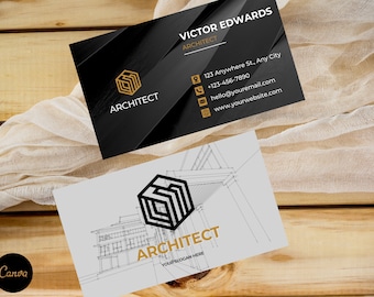 Construction Business Card, Premium Business Card, Business Card ...