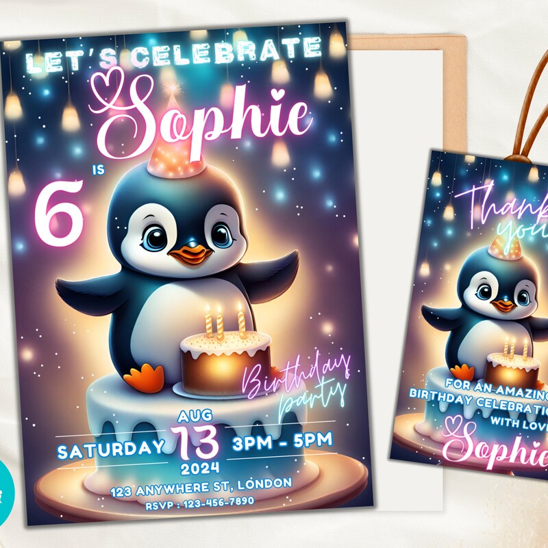 Penguin Party - Etsy
