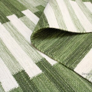Hand Woven Flat Weave Rugs. Modern Scandinavian Design Rugs With Blend ...